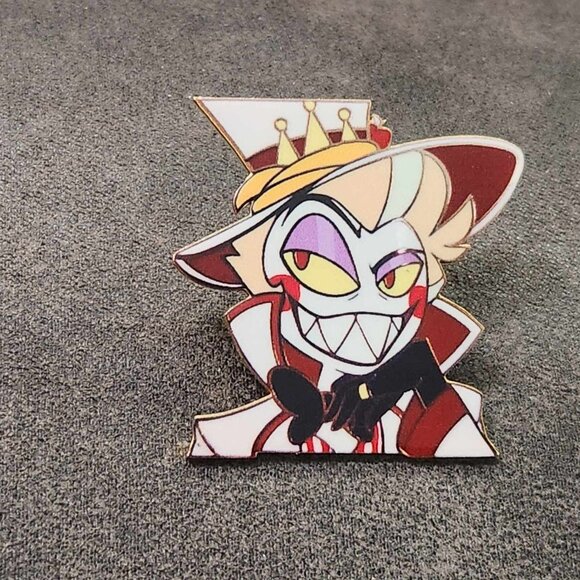 Jewelry | Hazbin Hotel Lucifer Pin | Poshmark